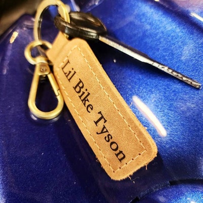 Personalized Custom Name Tag Keychain Keyring Zipper Pull - Etsy