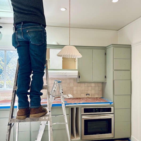 Large Scalloped Montebello Pendant Light Fixture - Bone - Etsy