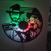 Gamer Clock With Led Light, Game Room Wall Decor for Boys Bedroom ...