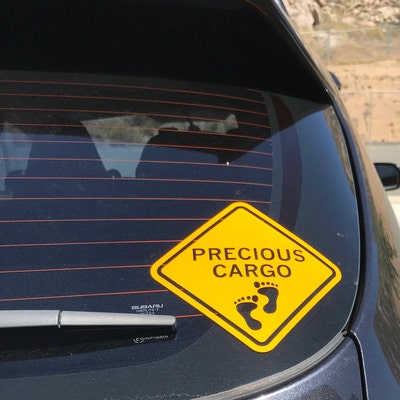 Reflective Precious Cargo Decal - Etsy