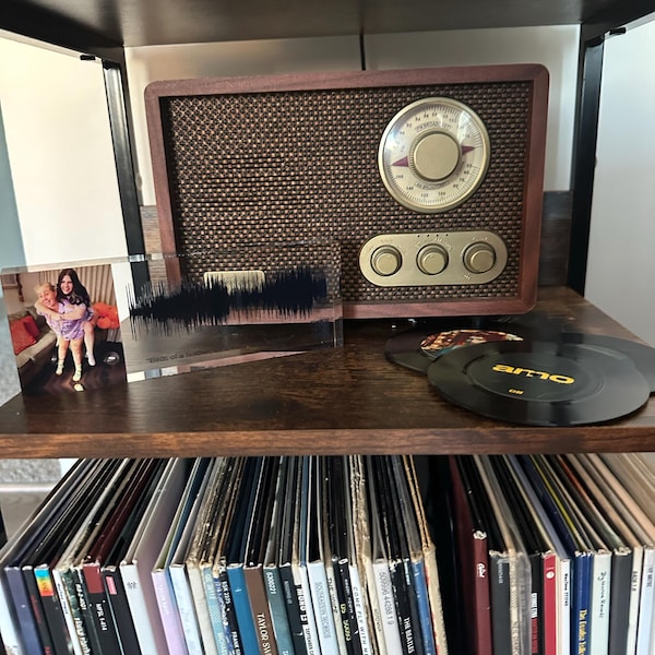 Vinyl Album Cover Coaster Custom Vintage Vinyl Record Coaster Gift for ...
