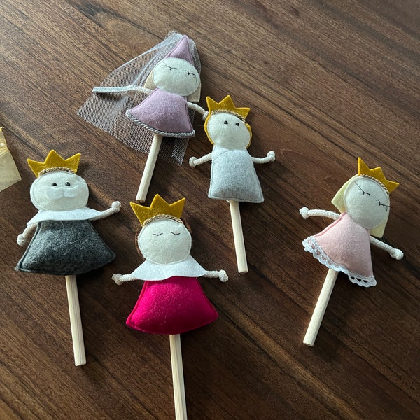 New Sleeping Beauty Puppets Set for Mimiki Puppet Theatre - Etsy