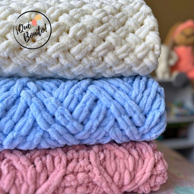 Loop Yarn Blanket Pattern Pdf, Herringbone Throw Blanket Pattern, Alize ...