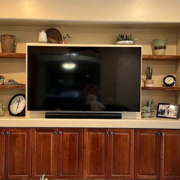 Chunky Cherry Live Edge Floating Shelf - Etsy