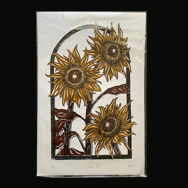 Octopus Block Print, Original Linocut, Ocean Print, Ocean Art, Octopus ...