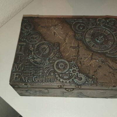 Watch Box for Men/steampunk Watch Box/carpe Diem/personalized Men's ...