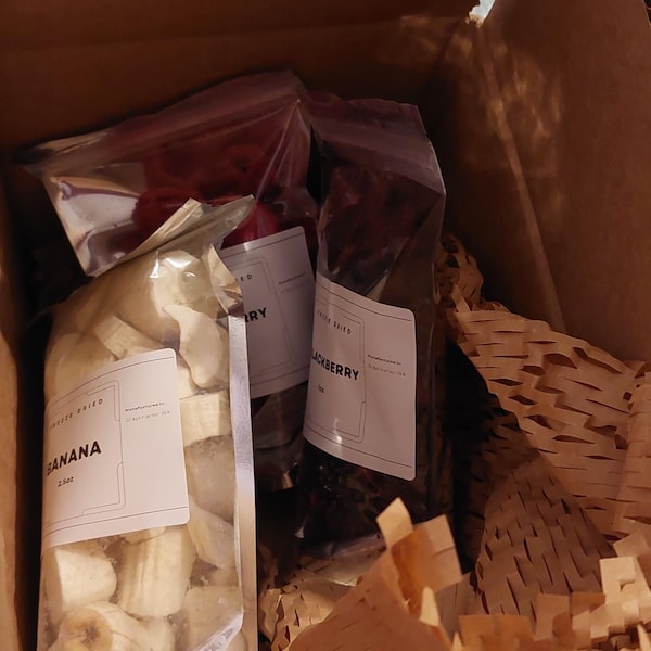 Freeze Dried Sample Pack 8-1oz Bags - Etsy