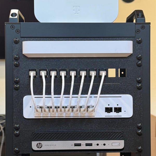 10inch Mount for Unifi UCG Fiber 10" Rack Mount | 1U Mount for Unifi ...