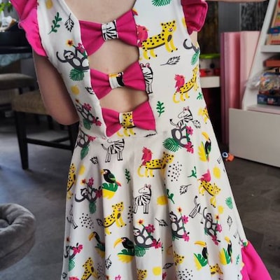 Aria's Bow Back Top and Dress. PDF Downloadable Sewing Patterns for ...