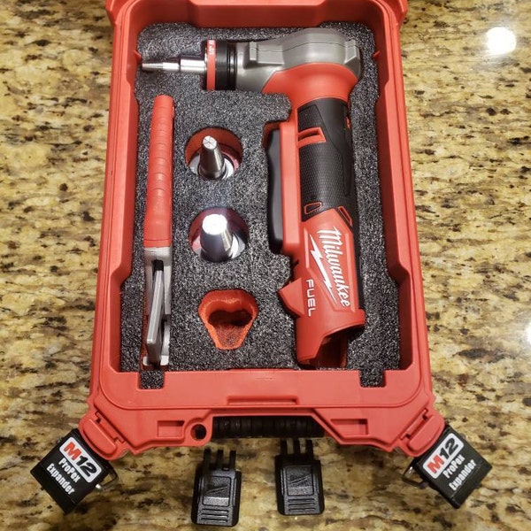 Milwaukee Packout M12 Battery Storage Kaizen Foam Insert-no Tools ...