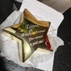 Personalized Gold Star Paperweight Custom Engraved Free, Engraved ...