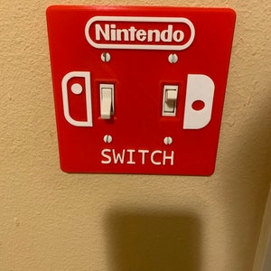 Nintendo Switch Light Switch Plate - Etsy