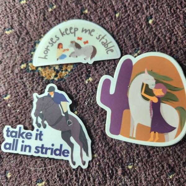 English Equestrian Badge Sticker | Horse Vinyl Decal | Horse Lover ...