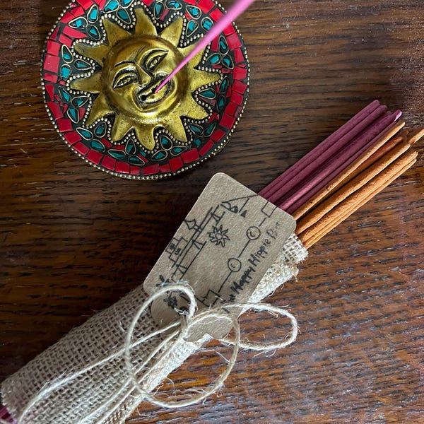 Mixed Bundle Handmade Incense Sticks, 30 X Joss Sticks, Ethically ...