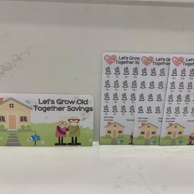 Receipt Saving Challenge Cash Envelope Printable Saving Tracker Cute ...