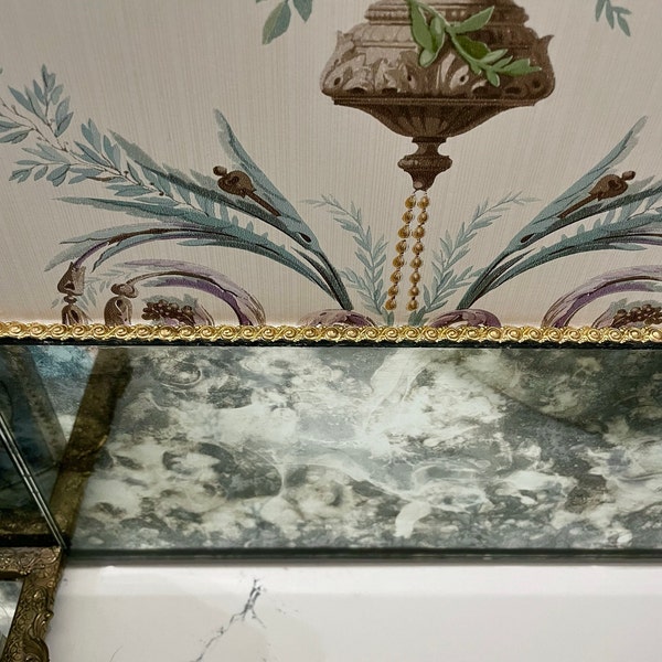 6" of Scroll Bead Metal Banding 5/16" Banding Brass Banding Decorative ...