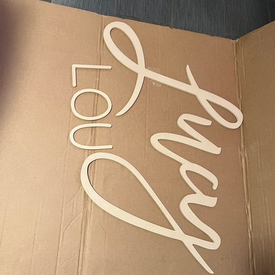 Custom Wood Baby Name Sign Letter Wall Art Kids Room Art Wall Art for ...