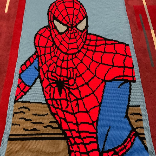 Bug Eyed Man Hero Crochet Graph - Etsy