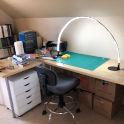LED Arch Light Archflex LED Task Light Desk Lamp - Etsy