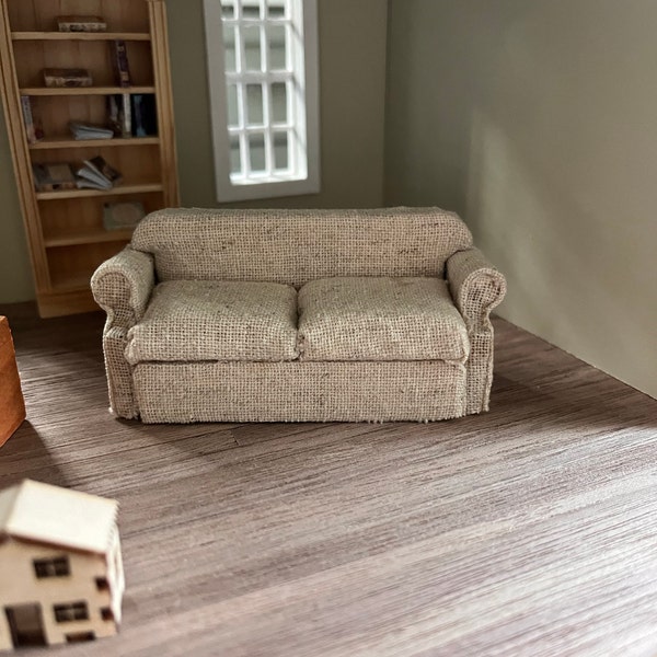 1/24 Scale Miniature Overstuffed Sofa Kit - Etsy