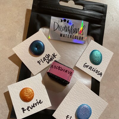 Hosta Supershift Colorshift Handmade Watercolor Paint Multichrome Paint ...