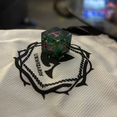 Engraved Rune Dice Scrying Dice D6 Viking Runes of Dichroic - Etsy