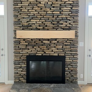 Hickory / Pecan Wood Mantel, Mantle, Floating Shelf - Etsy