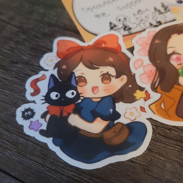 Kikis Delivery Service Sticker|| Cute Sticker|| Waterproof - Etsy