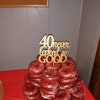 40th Birthday Cake Topper 40 Never Looked so Good Cake - Etsy