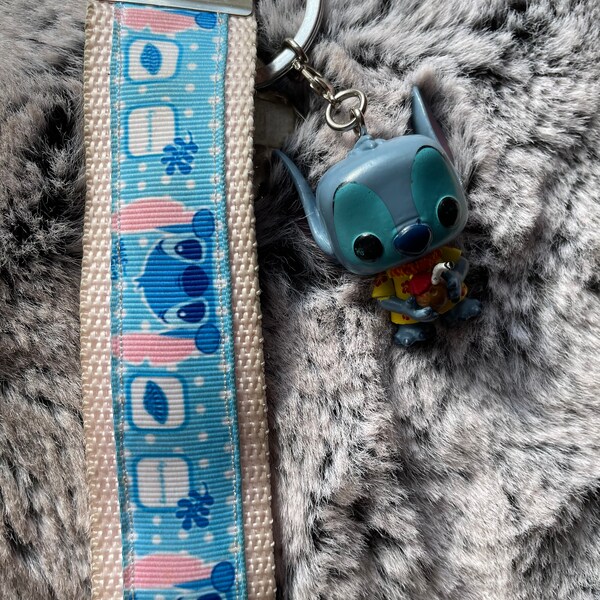 Lilo & Stitch Disney Key Fob - FE Gift, Wristlet, FE, Fish Extender ...