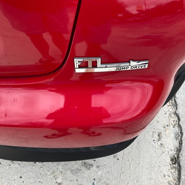 FTL Faster Than Light Jump Drive - Battlestar Galactica Car Emblem ...