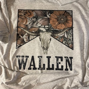 Vintage Wallen Bull Skull PNG Wallen Png Country Music Png Western Png ...