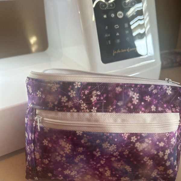 Devon Zipper Pouch Sewing Pattern With Video: Two Sizes (PDF Pattern ...