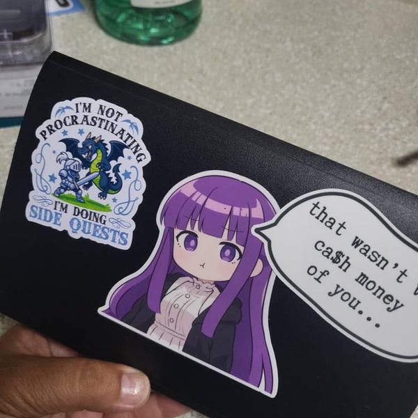 She the Devil, Paint the Town Red DIE CUT Sticker, DOJA Cat Inspired ...