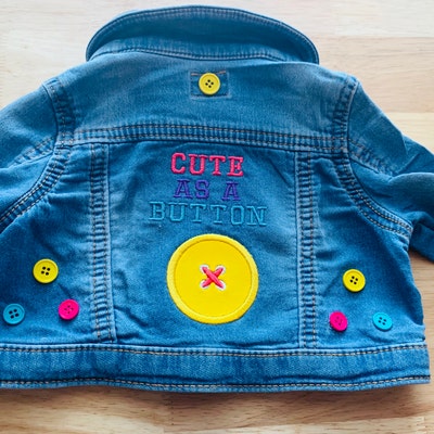 Button Applique Embroidery Design SET. Button Embroidery Designs ...