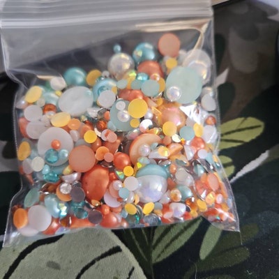 LONG FAKE Sprinkles Polymer Clay Kawaii Decoden Faux Topping Diy Slime ...