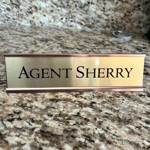 Pet Memorial Imprinted Brushed Gold Aluminum 1.5 X 4 Urn Marker Memory ...