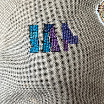 Cross Stitch Pattern PDF Great Blue Heron Original Art Printable ...