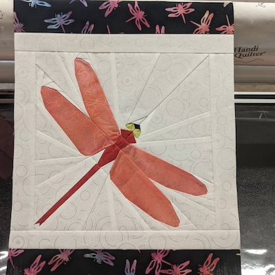 Dragonfly Paper Pieced Pattern - Etsy