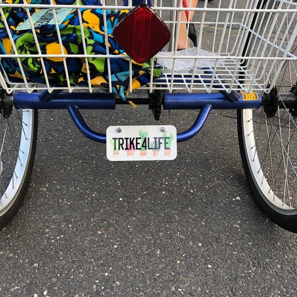 Custom Bicycle License Plate: Personalized Bike Name Plate - Etsy