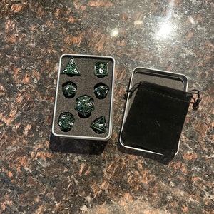 Dnd Dragon D20 Metal Polyhedral RPG Drip Blood D6 Hollow - Etsy