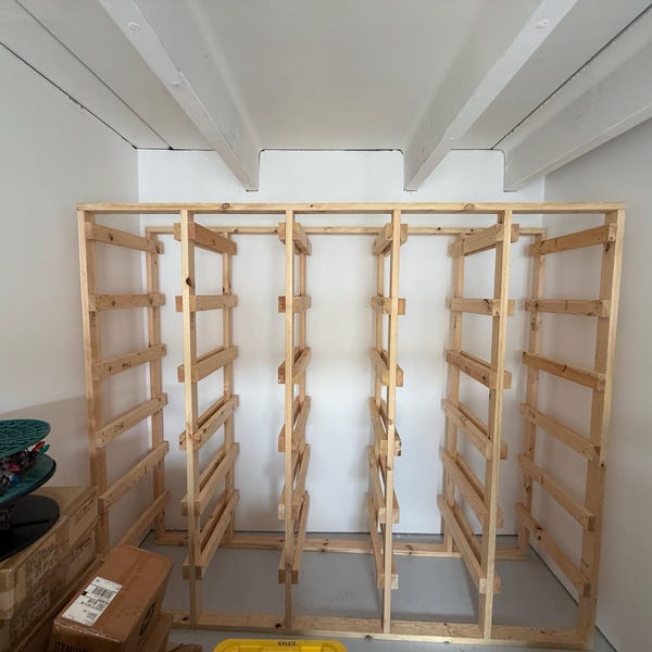 HDX 27 Gallon Tote Rack Plans, Tote Garage Storage Shelves ...