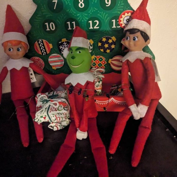 Elf Props 3 Foot Fake Elf Christmas Lights NO DOLL - Etsy