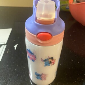 Lilo and Stitch Water Bottle Label Printable Template With - Etsy UK