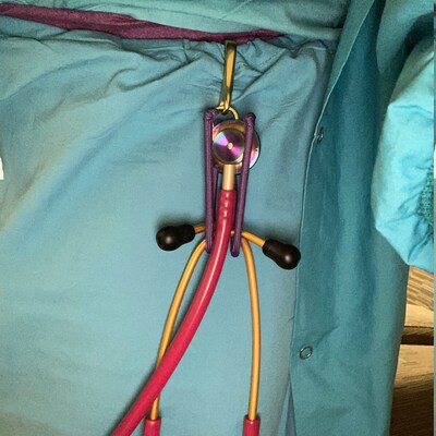 SMALL Japanese Fish Hook Stethoscope Holder - Etsy