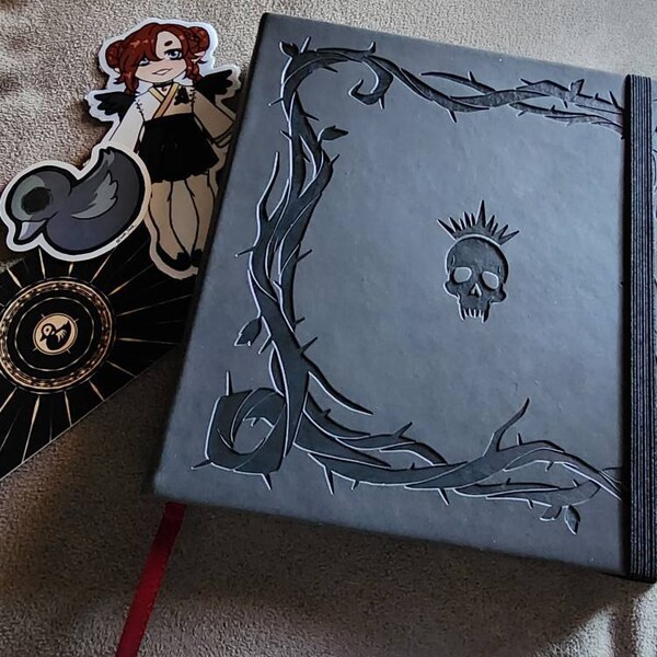 Lich Notebook, PU Leather Notebook, Blank Notebook, Journal, Undead ...