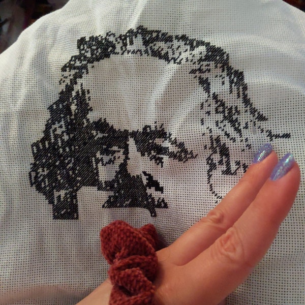 Karl Marx Modern Cross Stitch Pattern - Etsy