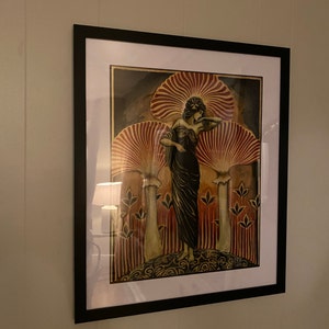 Amunet Egyptian Goddess of Mystery 11x14 Fine Art Print - Etsy