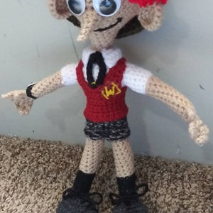 Gargamel, a Handmade Crochet Wizard Doll - Etsy