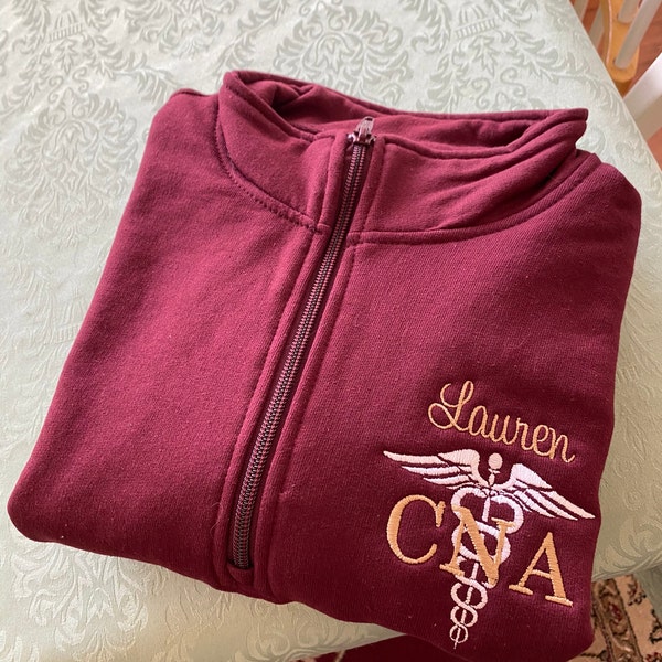 CNA Sweatshirt | Certified Nursing Assistant | Nurse Sweatshirt ...